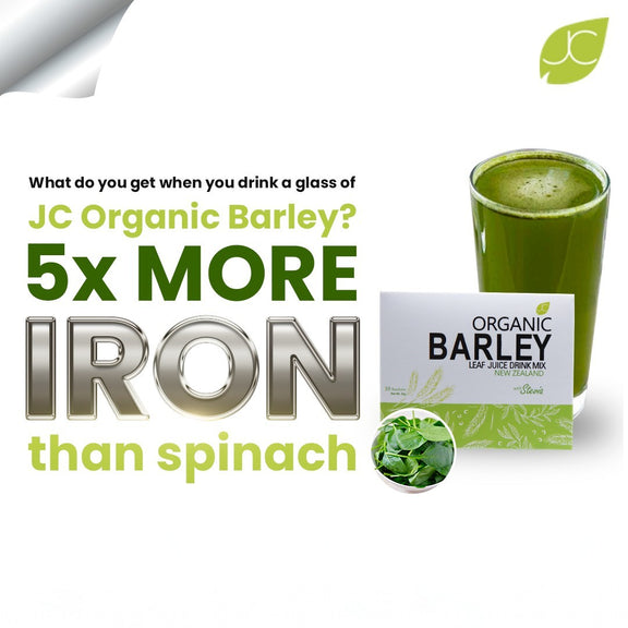 JC Organic Barley Leaf Juice | Natural Detox Drink | Joey Beans Shop
